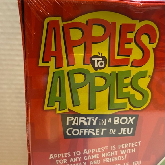 Mattel | Games | Brand New Apples To Apples Game Party Box | Poshmark